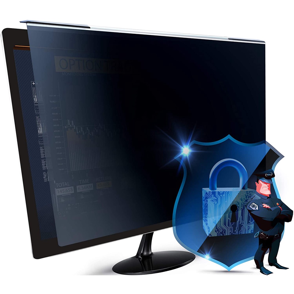 11.6"-15.6" Standard Monitors Privacy Screen Protector Filter Anti-Peep ...
