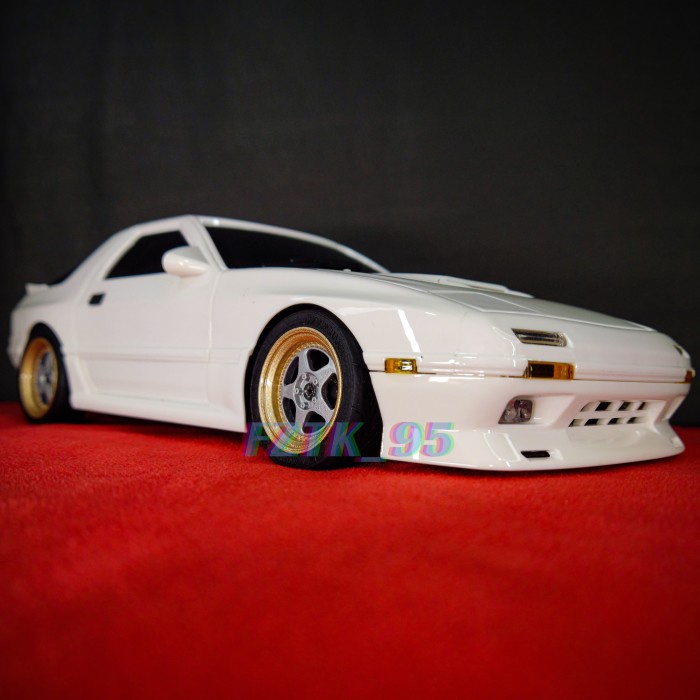 (1SET) WHEELS + TIRES DRIFT LDRC 1:18 LDRC GEN 2 RX7 NSX AE86 PNP HEX ...