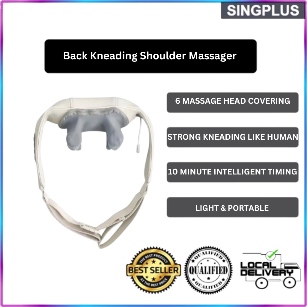 【SG LOCAL SELLER】Neck Shoulder Neck Massager Machine 5D Blood ...