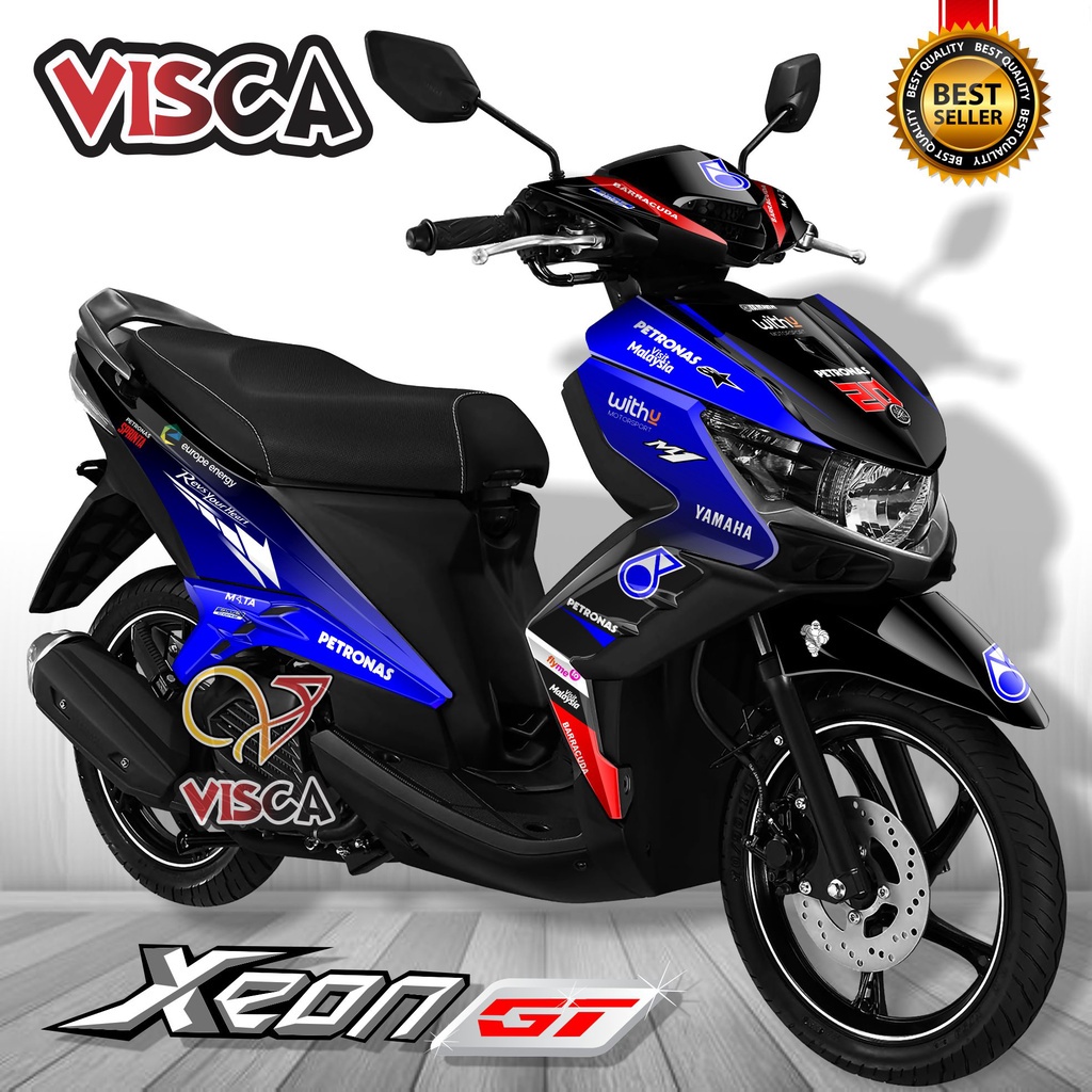 Xeon GT 125 Full Body Decal Xeon GT 125 Full Body Sticker Striping GT ...
