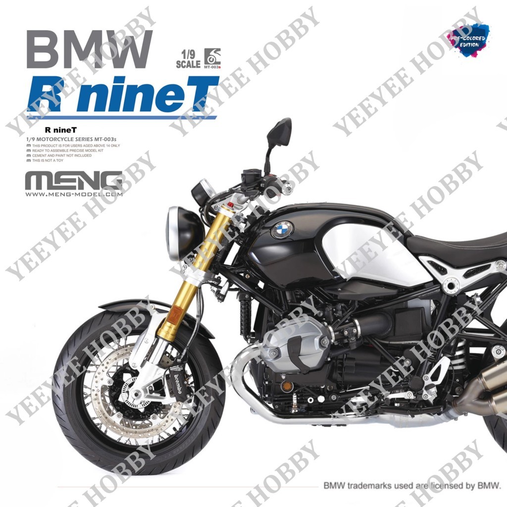 Meng MODEL - 1/9 BMW R NINET MOTOR MODEL (PRE-COLORED EDITION) | Shopee ...