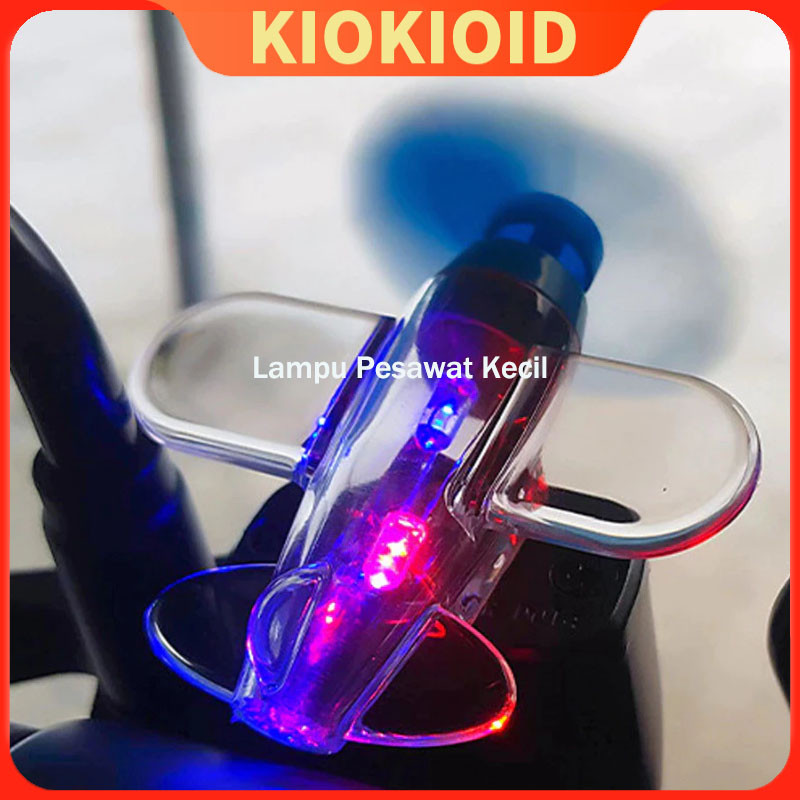 CAHAYA Small Airplane Wind Powered Light Transmitter/Wind Energy Light ...