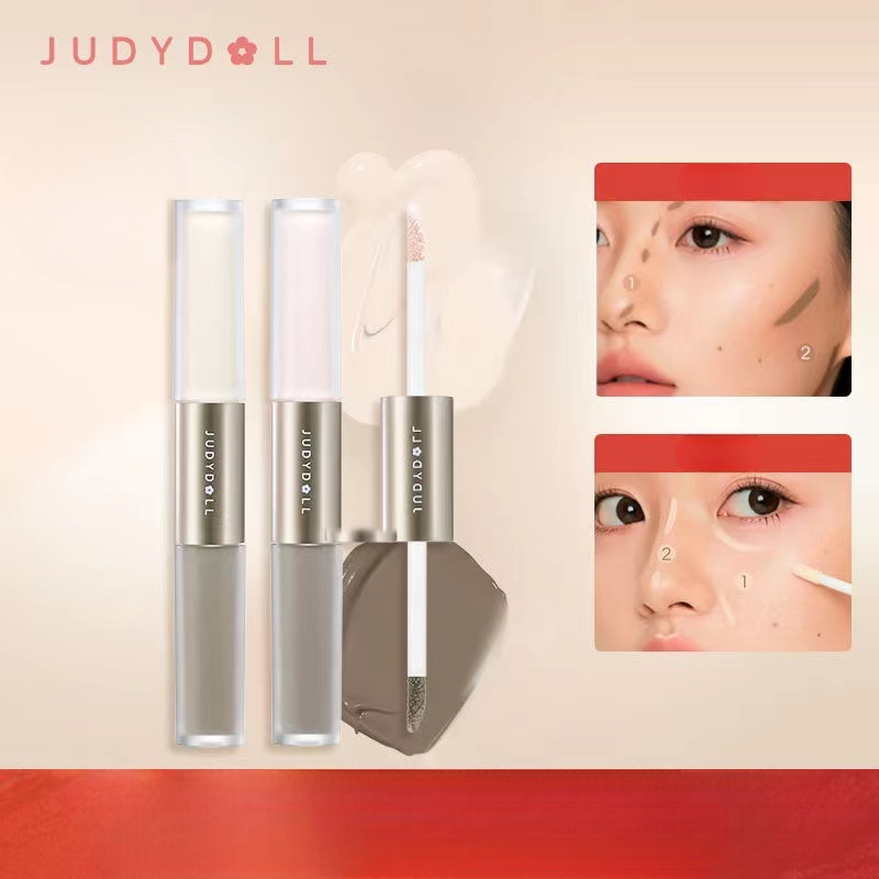 JudydoLL Double-Headed Highlight Repair Liquid Matte Highlight Contour ...