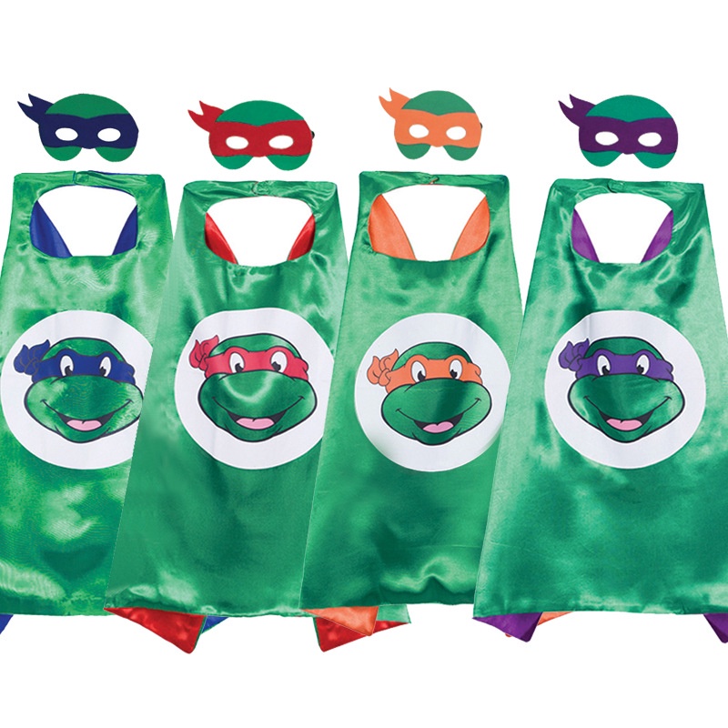 Teenage Mutant Ninja Turtles Children's Superman Cape Male Hero Cloak ...