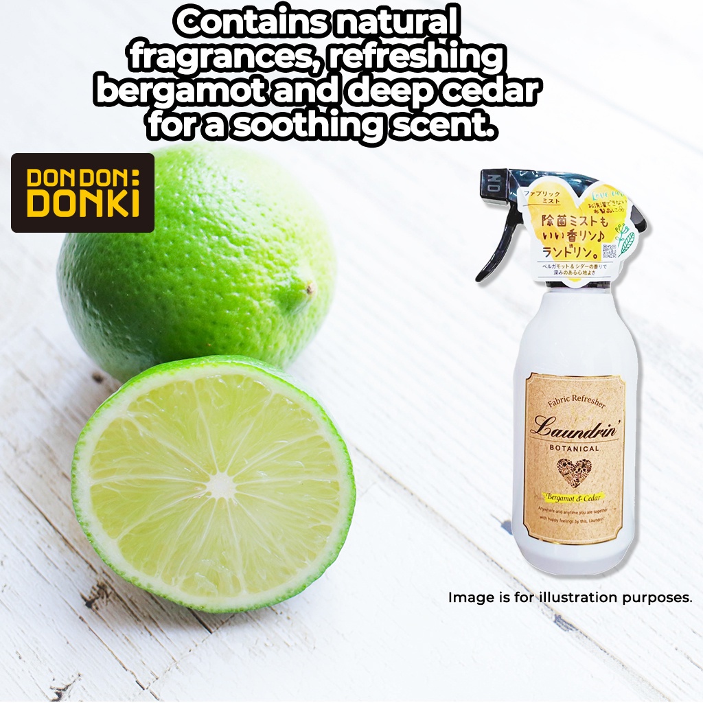 [DONKI]Laundrin Botanical Fabric Refresher (Bergamot & Cedar) | Shopee Singapore