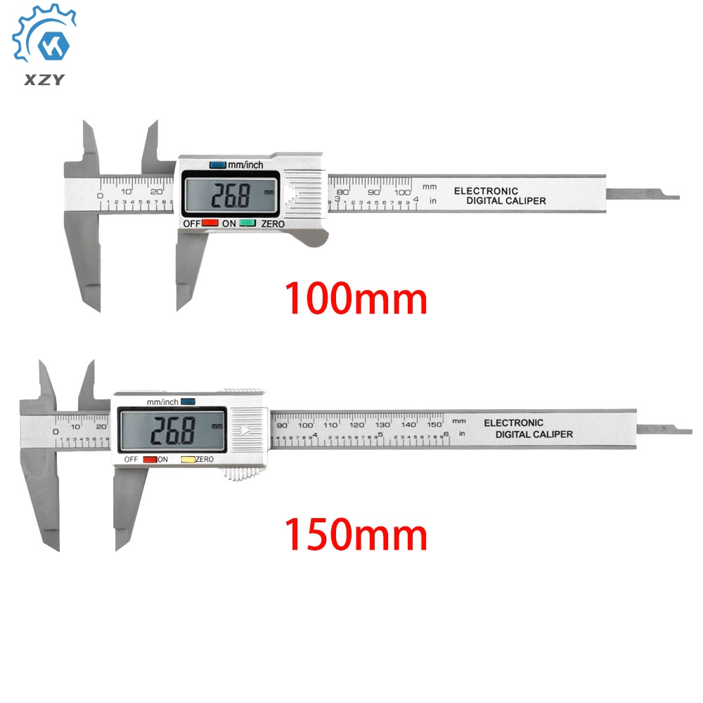 Electronic Digital Display Vernier Caliper Measuring Tool Digital ...