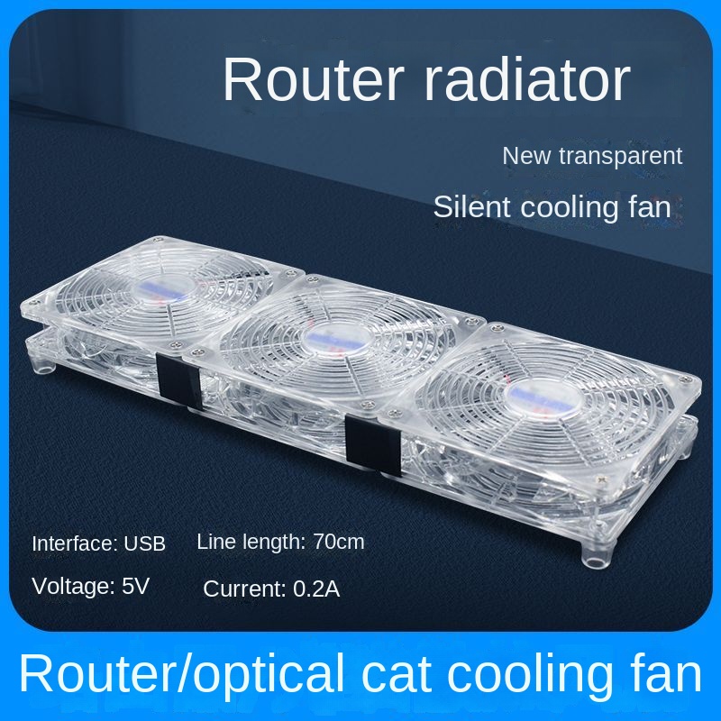 [Cash Commodity and Quick Delivery] Transparent Router Cooler Pad Ultra ...