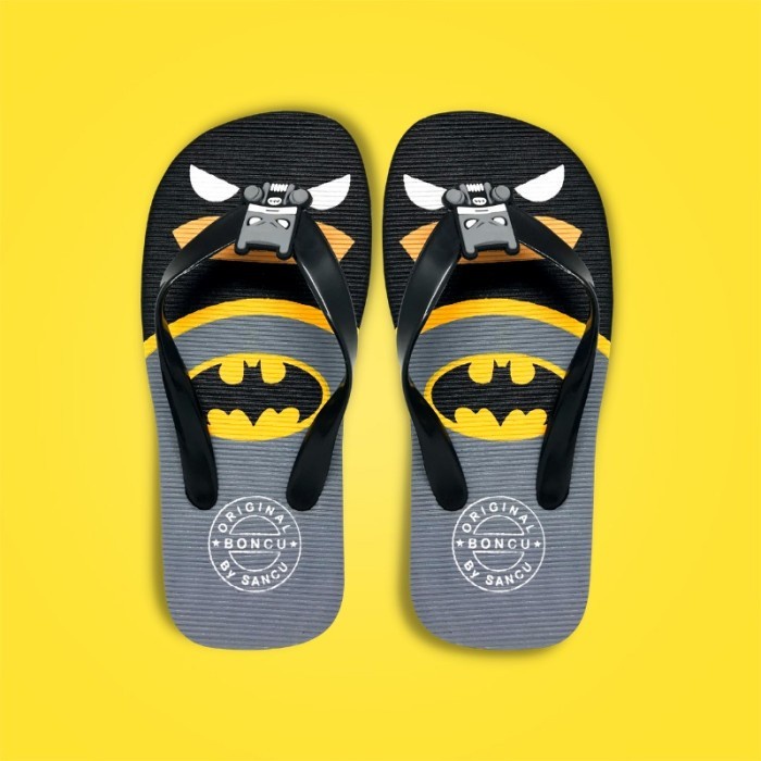 SANCU - Boncu Cute Batman Character Flip Flops for Boys | Shopee Singapore