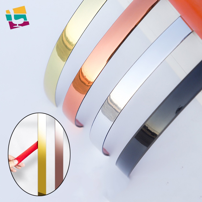 5Meters PVC Decoration Line Self-adhesive Background Wall Edge Banding ...