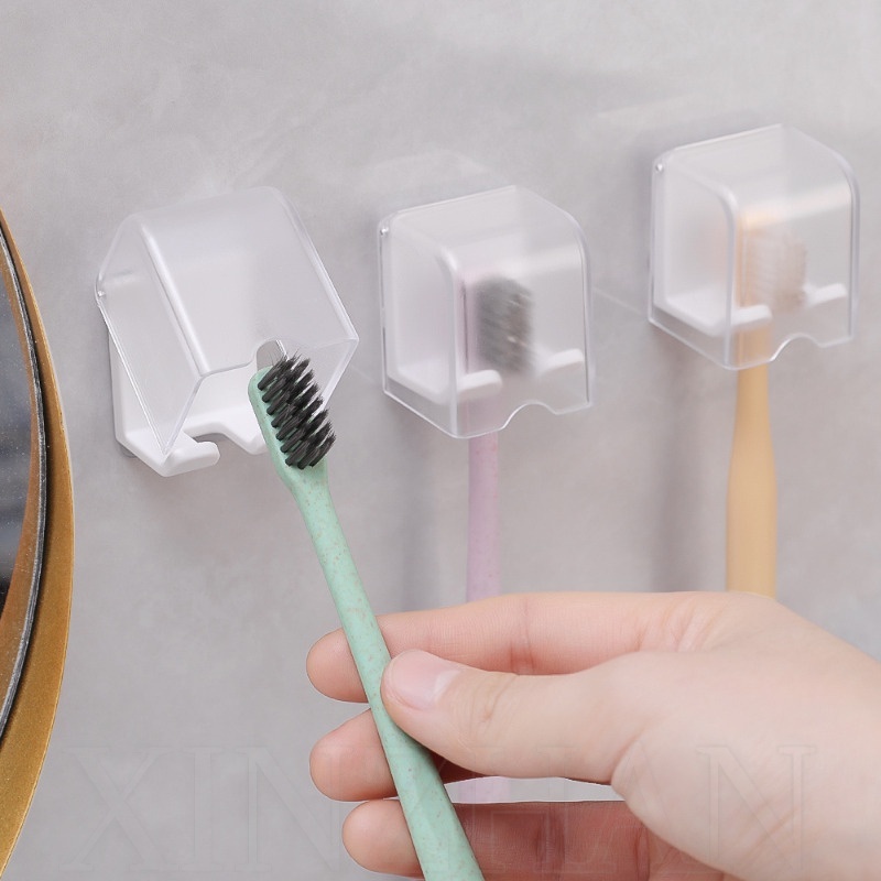 Waterproof Dustproof Toothbrush Holder With Cover - Creative Wall ...