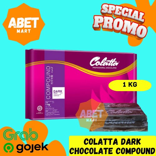 Colatta Dark Chocolate Compound 1 Kg - Chocolate 1kg Pack of Box Cake ...