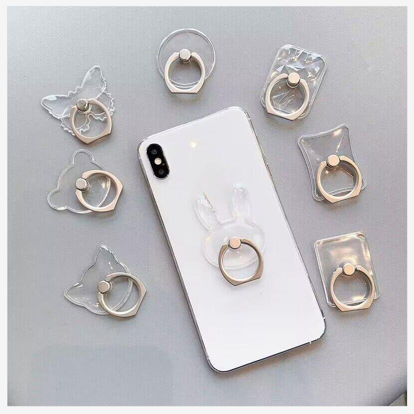 【F】phone ring buckle metal ring mobile phone bracket transparent ring ...