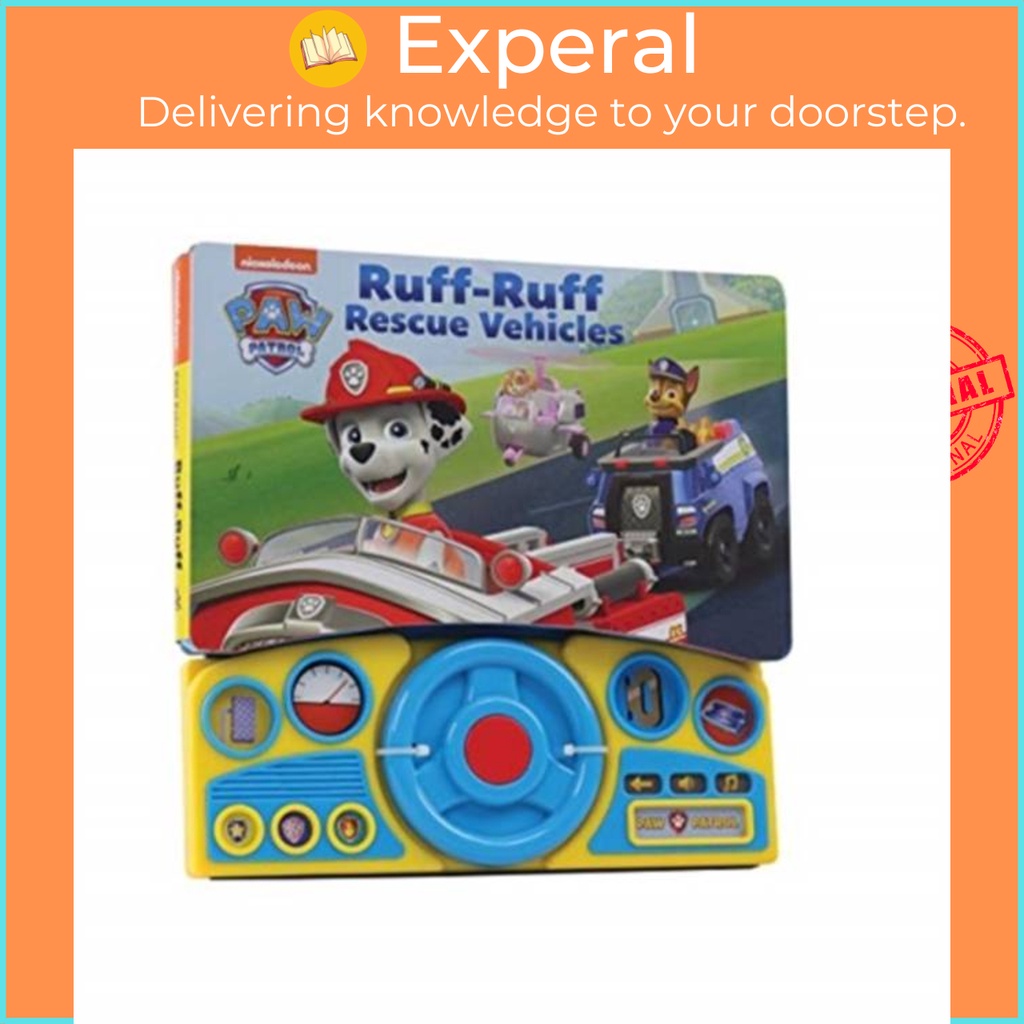 Nickelodeon PAW Patrol: Ruff-Ruff Rescue Vehicles Sound Book by Harry ...