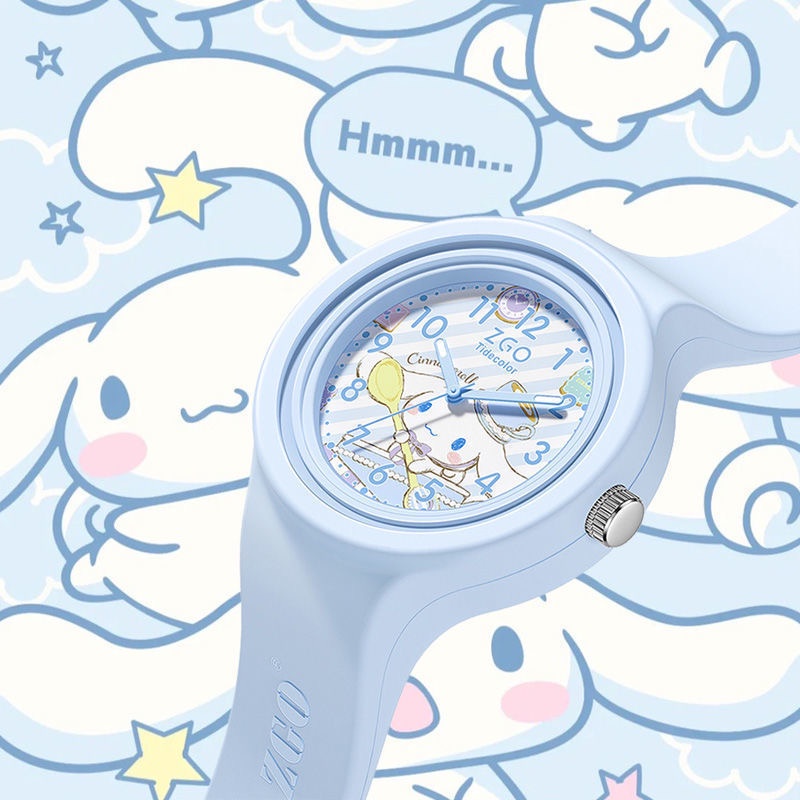 2023 Sanrio Kuomi Cinnamoroll Dog Student Watch Cute Cartoon My Melody ...