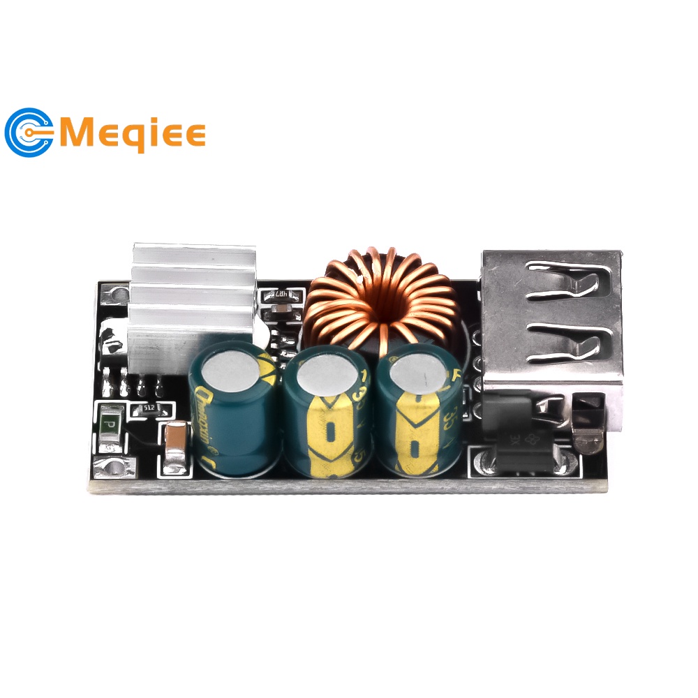 USB Buck Converter DC-DC Step Down Module DC10-30V to 5V QC 3.0 ...