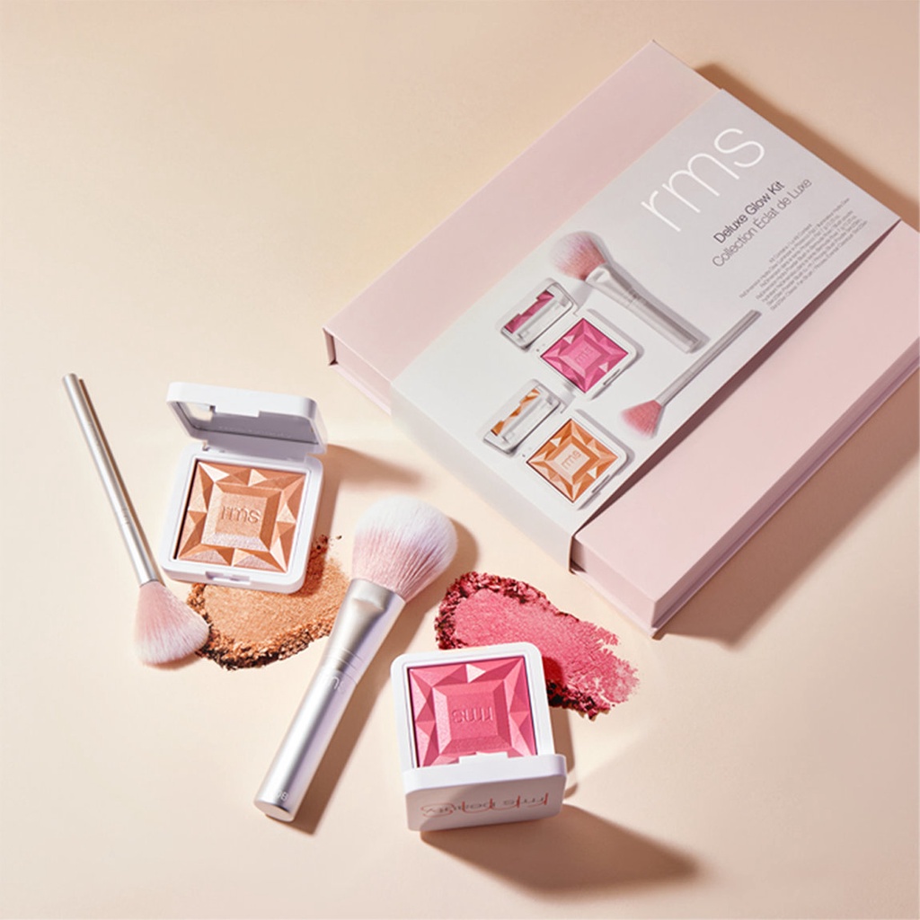 Rms Deluxe Glow Kit Blush And Catch Light | Shopee Singapore