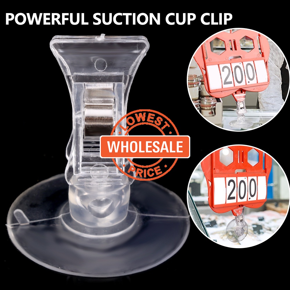 [ Wholesale ]Transparent Sucker Clamp Suction Cup for Advertising ...