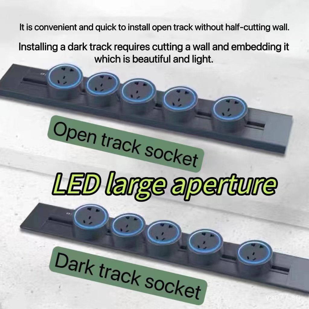 13A removable rail power socket, USB socket, international universal ...