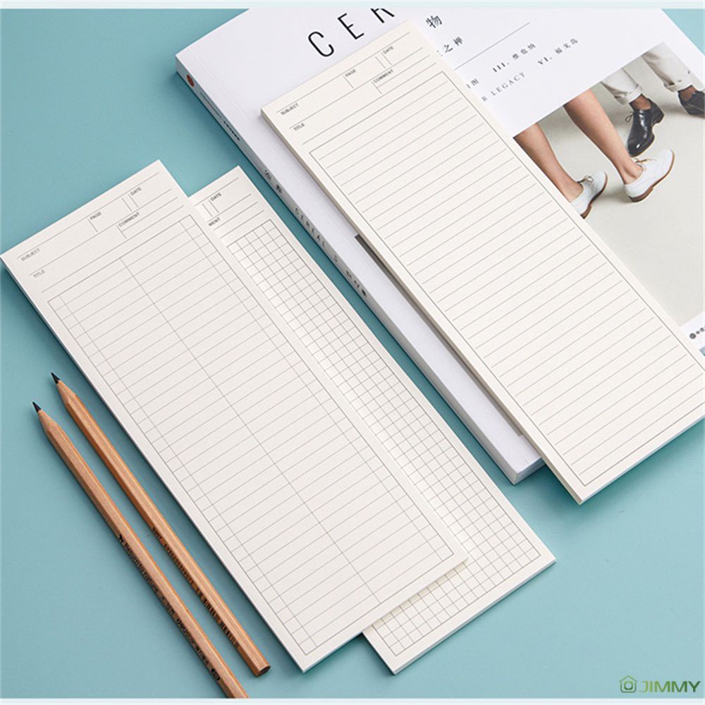75g Student Note Book Note Book Super Long Note Paper Office Supplies ...