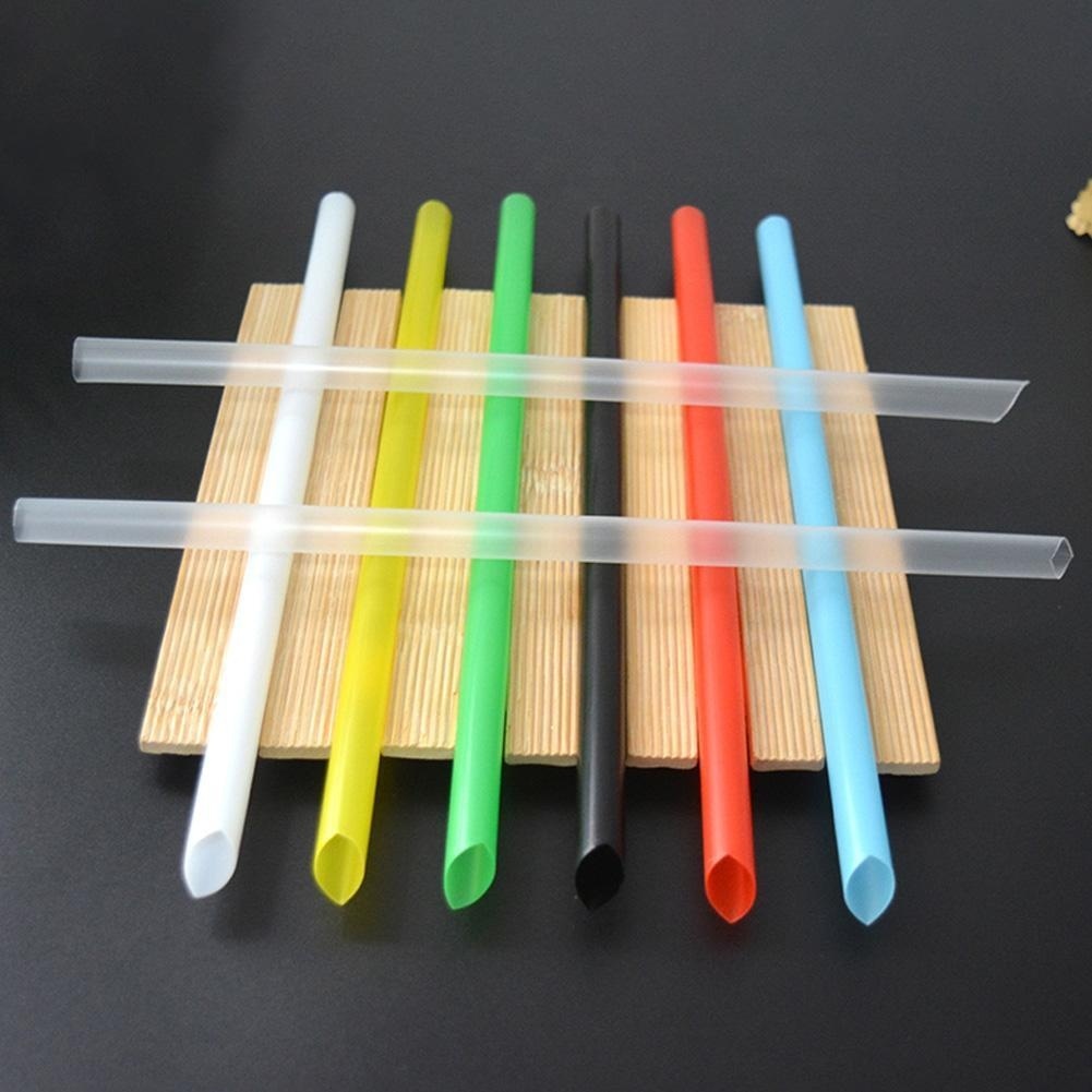 Disposable Straw Jumbo Colored Straw Pearl Milk Tea Straw Supplies ...