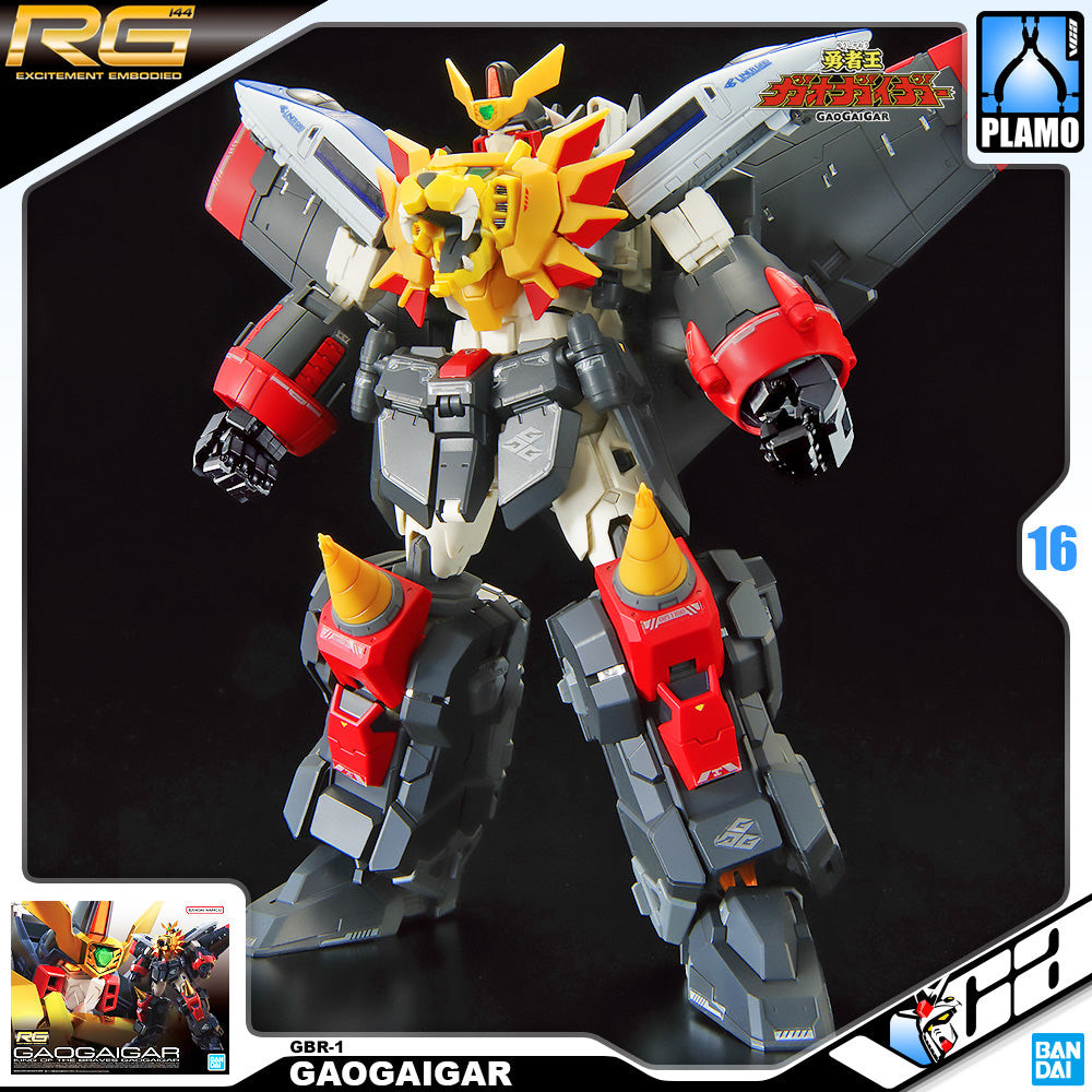⭐️ BANDAI REAL GRADE RG GAOGAIGAR GAO GAI GAR ANIME MECHA MODEL TOY VCA ...