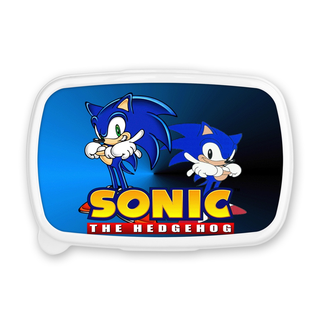 Sonic the Hedgehog Lunch Box 2-Compartments anime hot games plastic ...