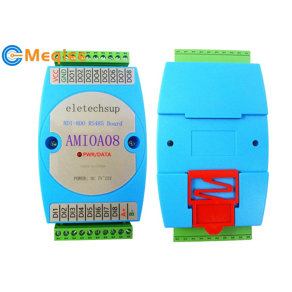 DC7-25V Digital Input and Output Module Optocoupler Isolation RS485 ...