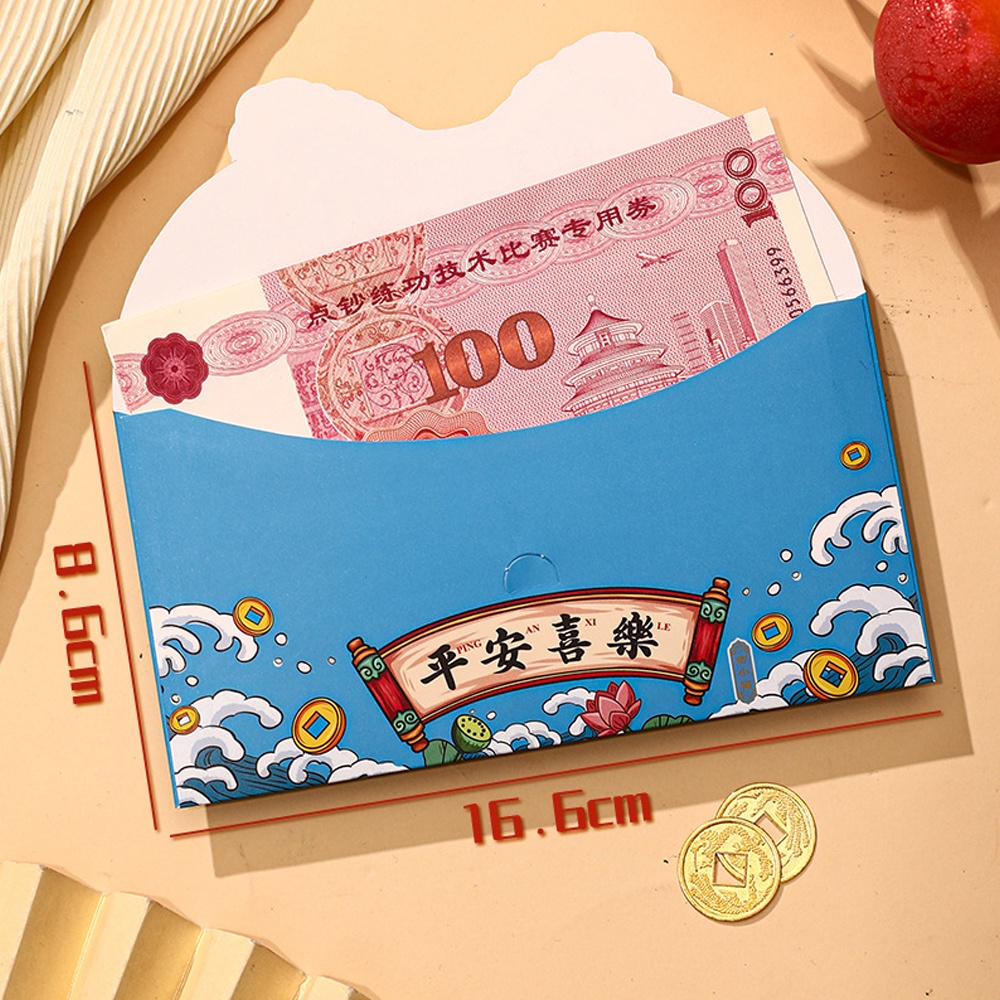 red packet 2024/ 6PCS 2024 Year of Dragon Chinese Style Red New Year ...