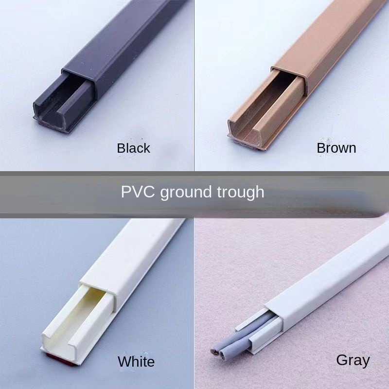 PVC Small Square New Invisible Surface Mounted Wire Network Cable ...