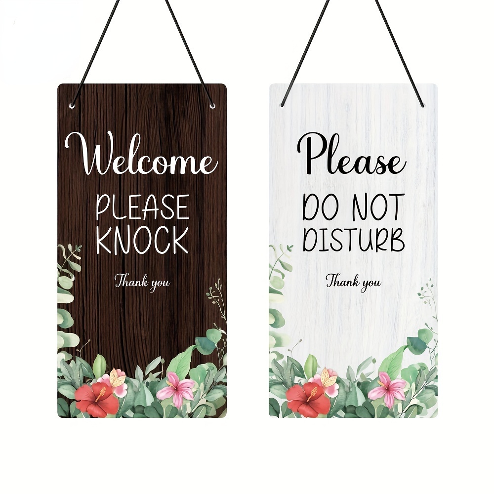 2 pieces of Putuo decoration: welcome sign, double-sided door sign for ...