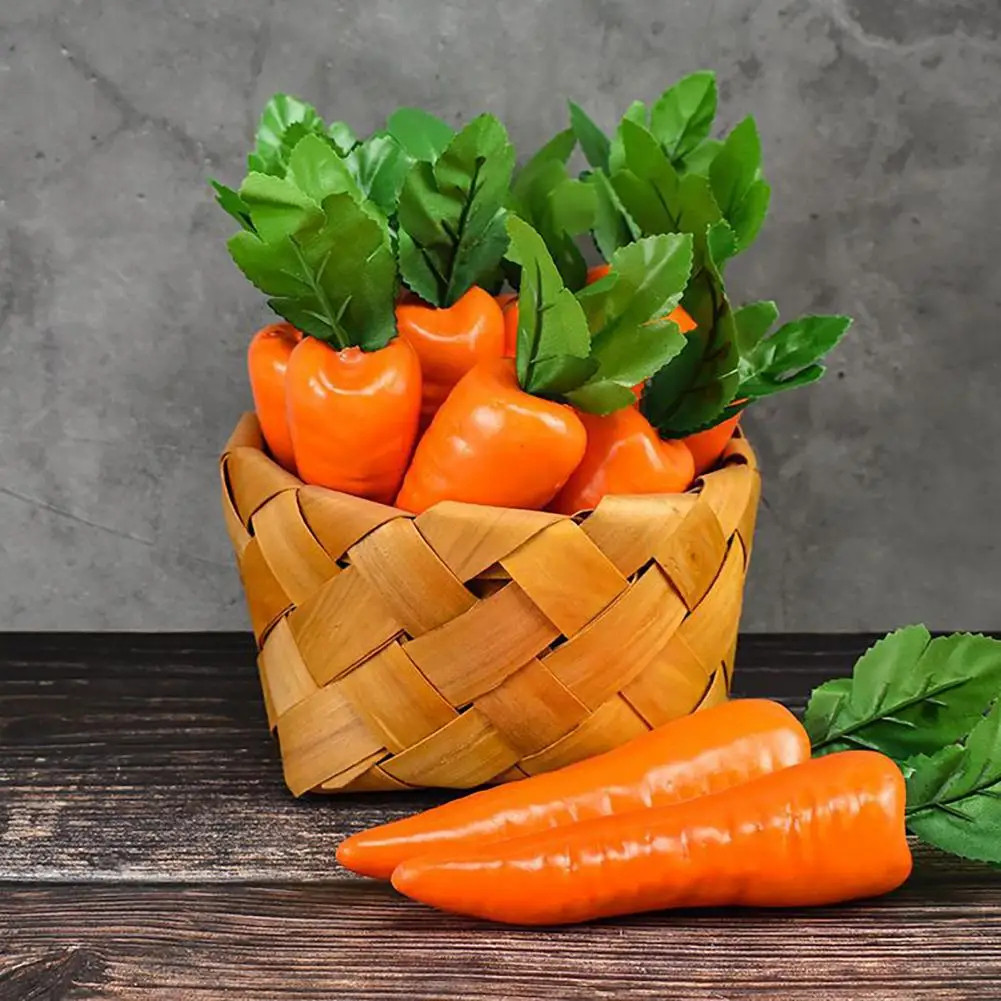 Artificial Carrots Fake Simulation Carrots Lifelike Vegetables Fruit ...