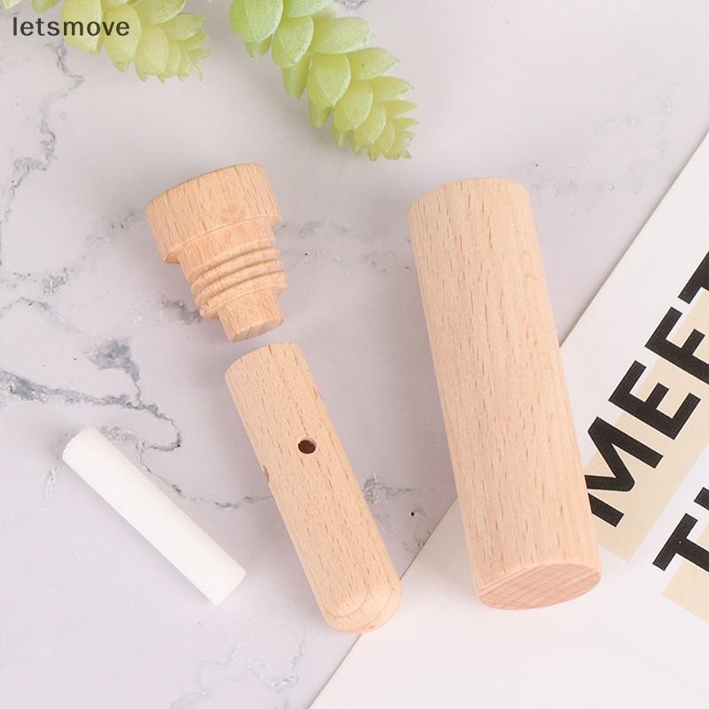 [letsmove] Aroma Wood Diffuser Inhaler With Wicks Aromatherapy Nasal ...