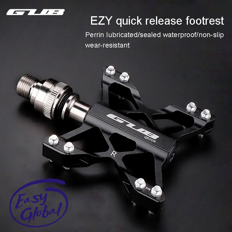 GUB QR-009 Bicycle Quick Release Pedals Folding Bike Aluminium Peeling ...