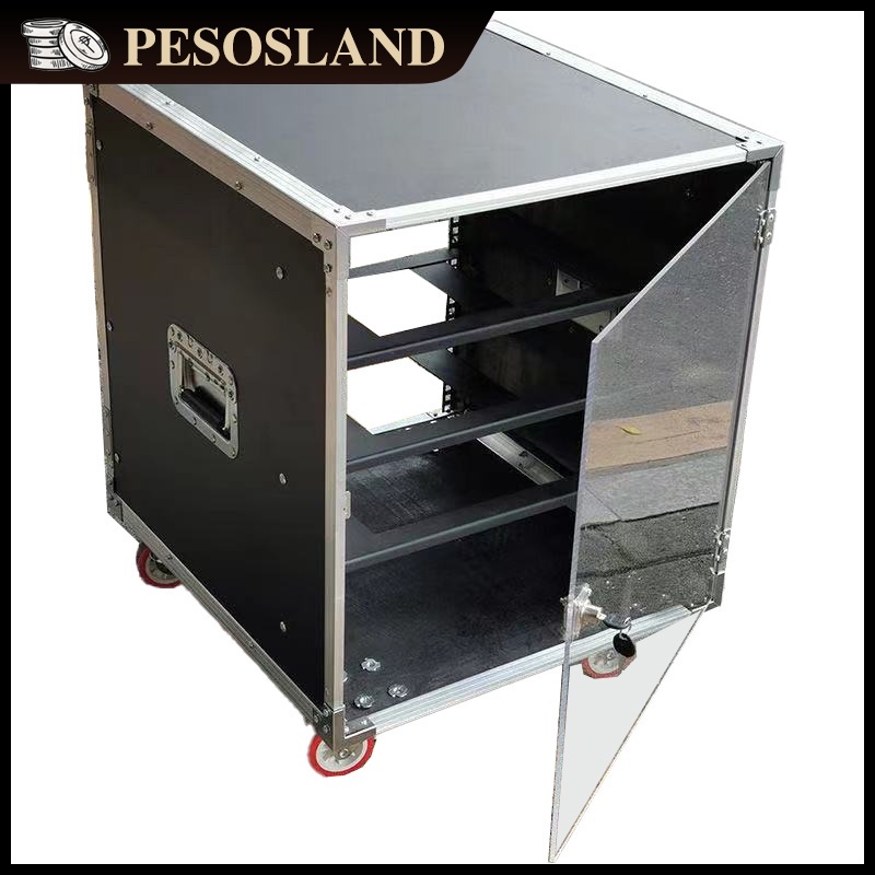 12U Flight Case Mount Cabinet Power Amplifier Rack Server Rack Empty ...