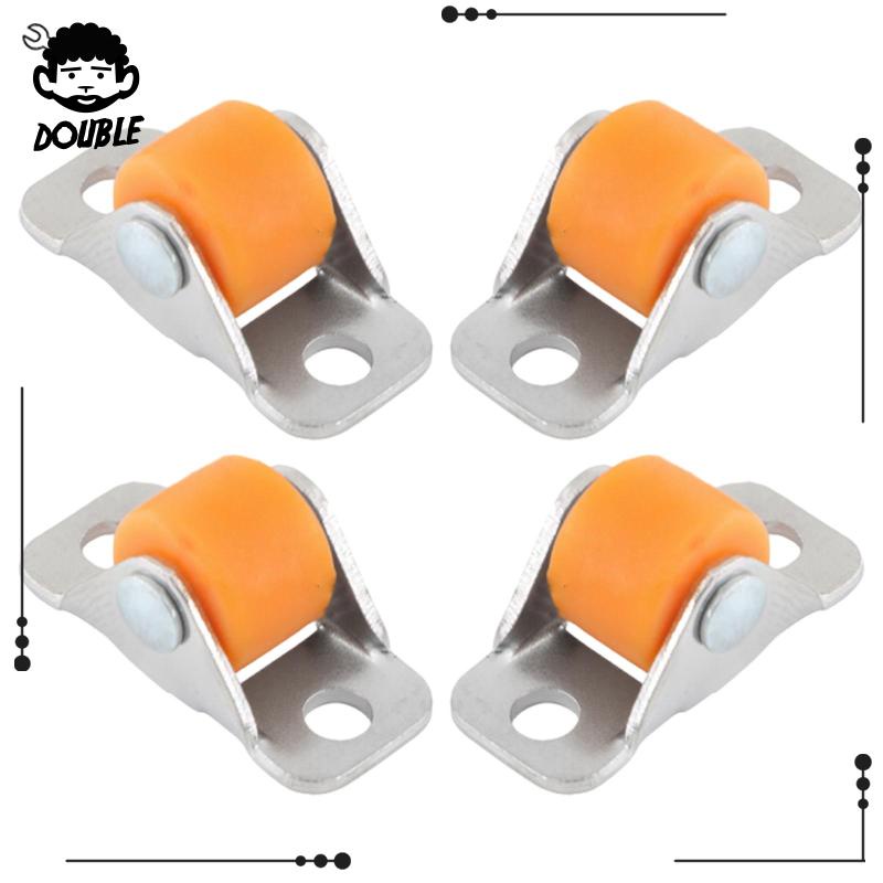 [ 4Pcs Silent Furniture Small Rubber Castors Multipurpose Small Wheel ...
