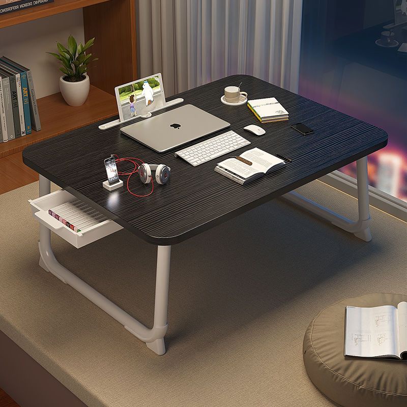 Bed Desk Used-on-Bed Foldable Small Table Student Study Table Bed Table ...