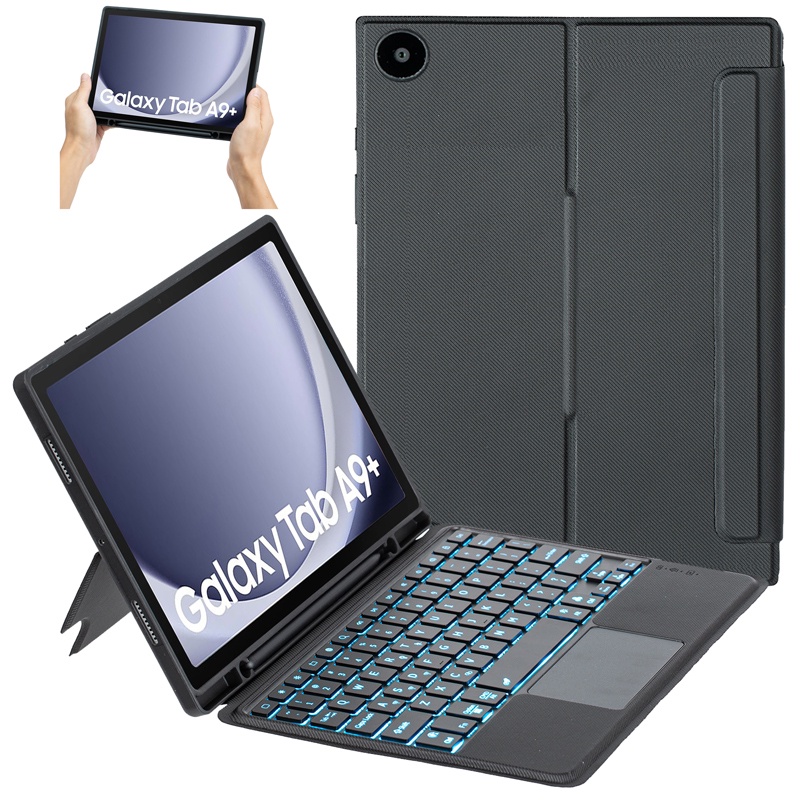 Backlight TouchPad Keyboard with Magic Case for Galaxy Tab S10 FE Plus ...