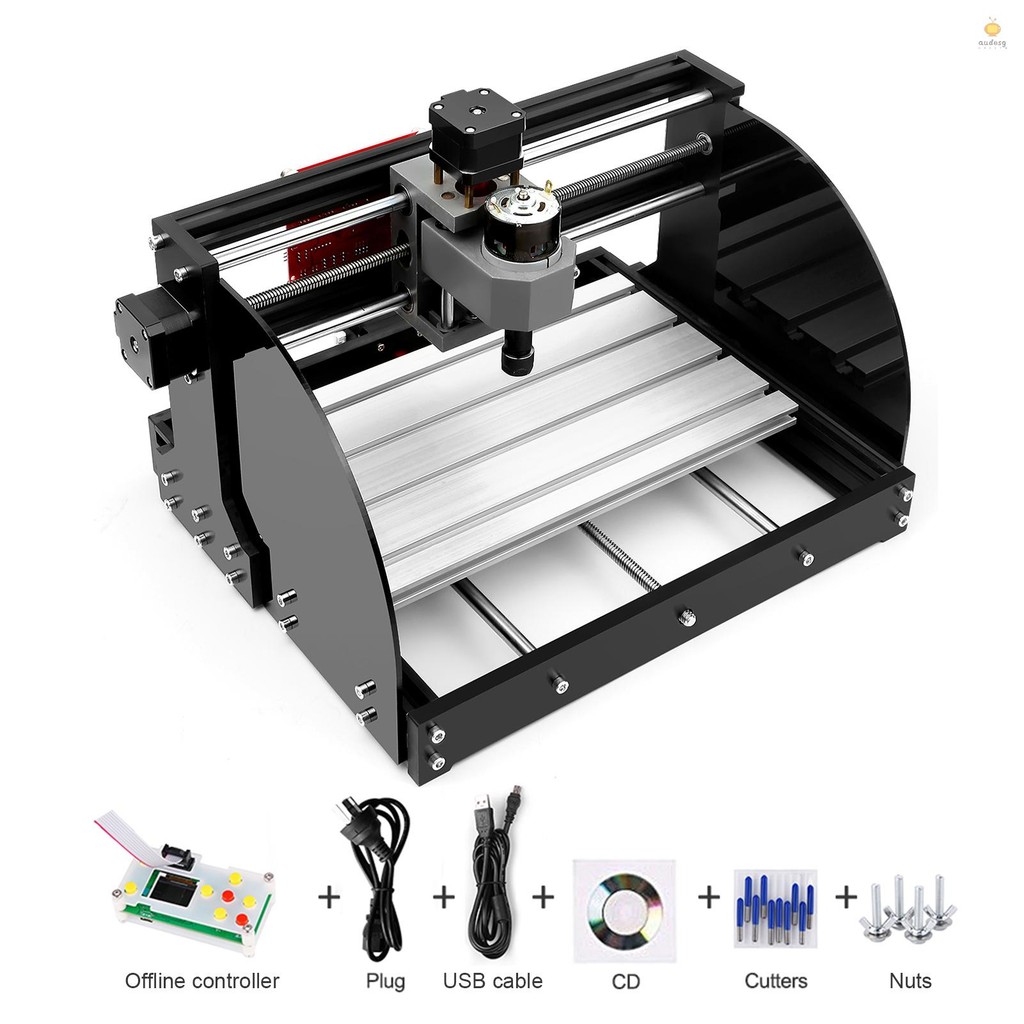 Upgrade Version CNC 30*18 Pro GRBL Control DIY Mini CNC Machine 3 Axis Pcb Milling Machine Wood ...