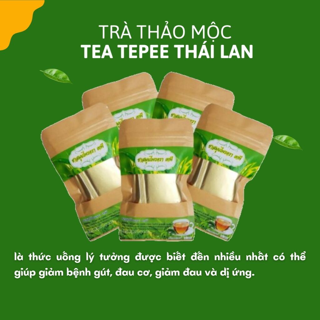 Herbal Tea Tepee Bone Joints, Gout, Low Phong Thailand | Shopee Singapore