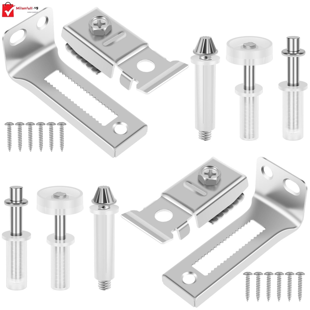 22Pcs Bifold Door Hardware Repair Kit Closet Door Hardware Kit Bi-Fold ...