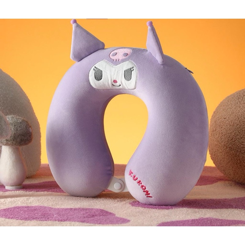 Kuromi Character Neck Pillow Adult Travel Cartoon Animal Foam Traveling ...
