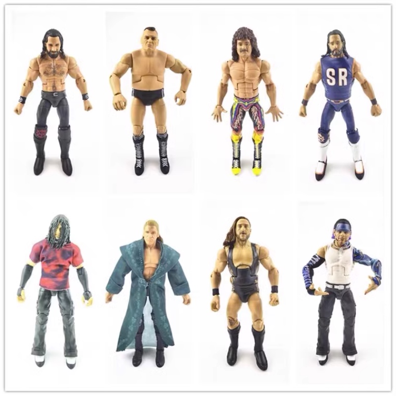 Genuine Mattel WWE Wrestler action figure Super Movable Wrestler figure Doll Boy Toy Doll ...