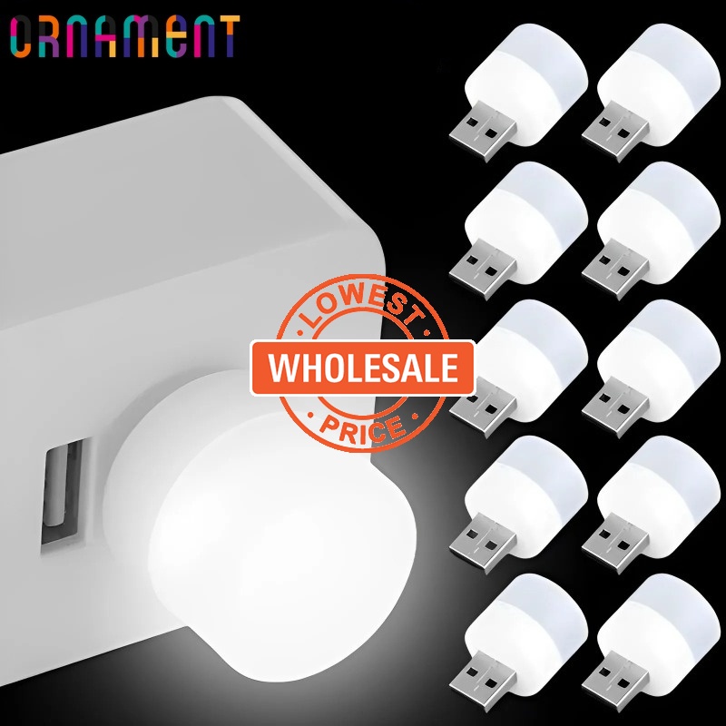 [ Wholesale Prices ] Computer Mobile Power Charging Plug Lamps / 5V ...
