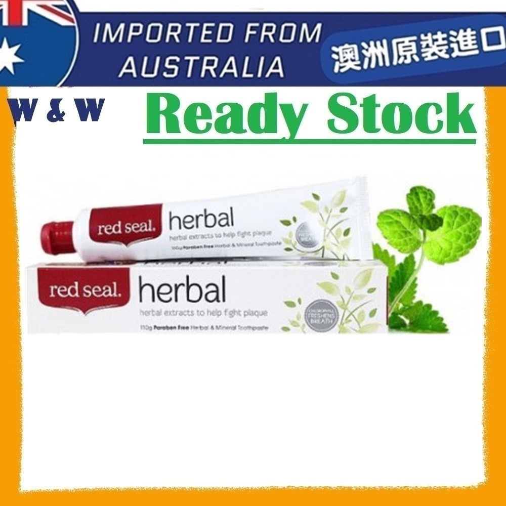 [EXP 05/2025] Red Seal Herbal Toothpaste ( 100g ) ( Made in New Zealand ) | Shopee Singapore