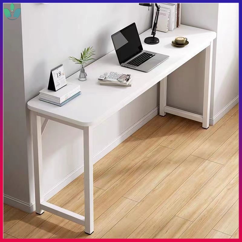 Desk household simple long table against the wall narrow table ...