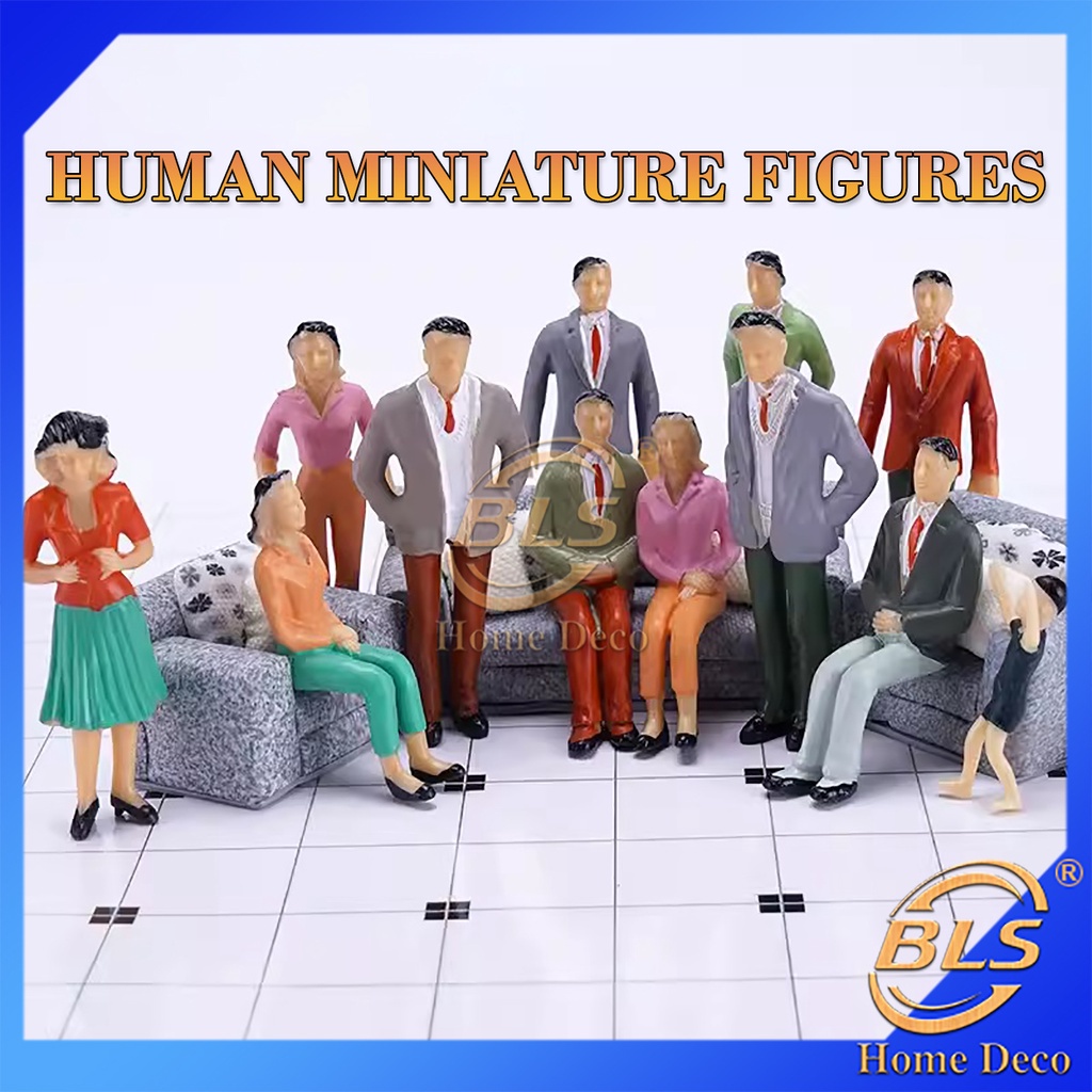 (1pc) Human Miniature Figures Diorama Figurine Tiny People Painted ...