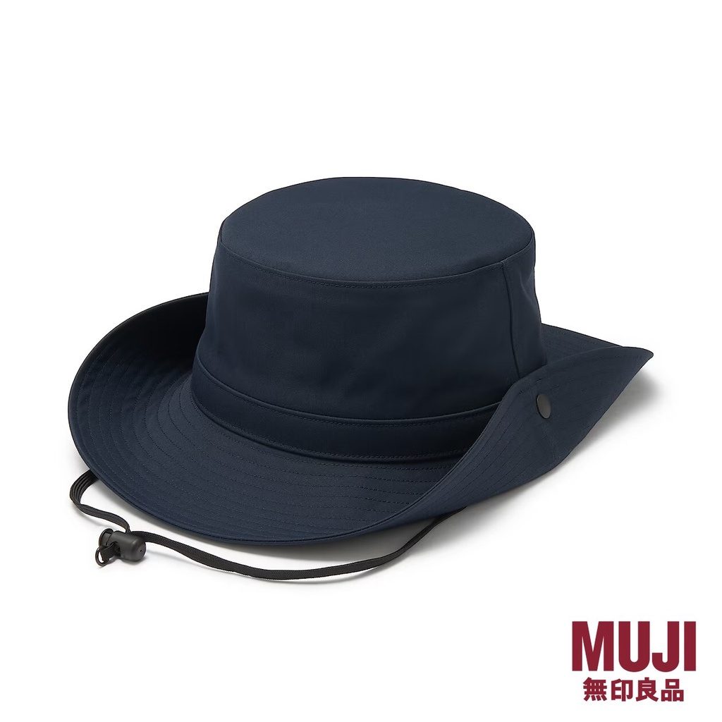 MUJI Moisture Wicking Water Repellent Sealing Taped Safari Hat | Shopee ...