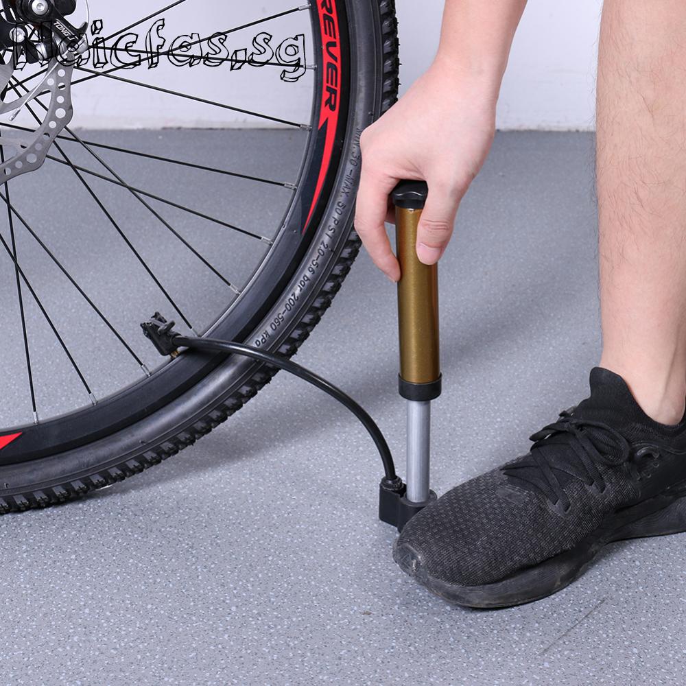 Bicycle Pump Inflator Portable Manual Pump Air Inflator for Bike ...