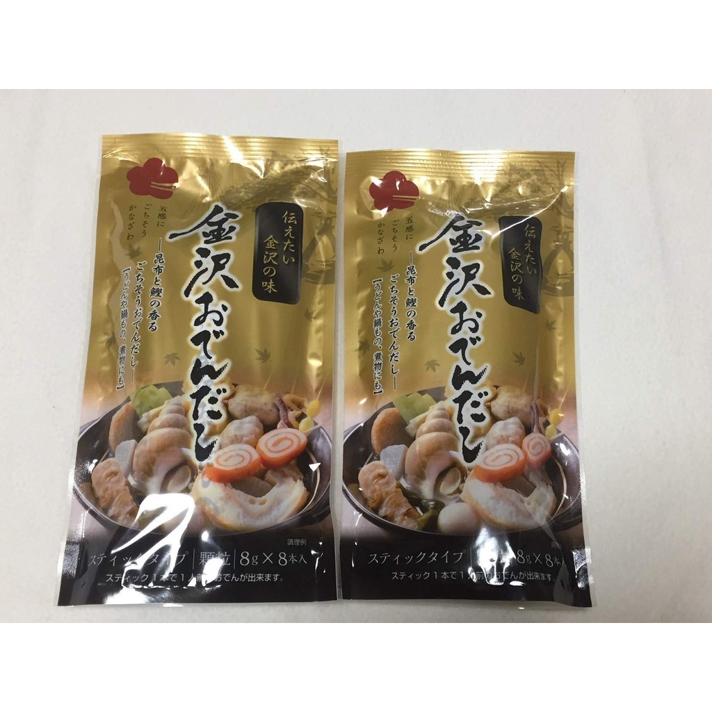 Kaneshichi Kanazawa Oden Dashi 64g (8g*8 bottles) 2-pack | Shopee Singapore