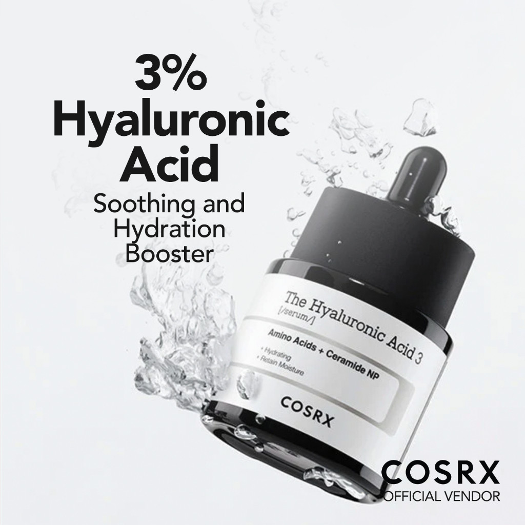 COSRX The Hyaluronic Acid 3 Serum, 20ml | Shopee Singapore